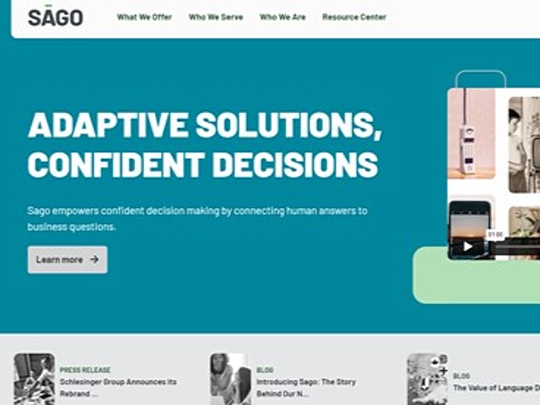 Schlesinger Group rebrands to Sago | News | Research Live